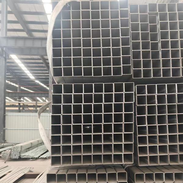 Quality 40-275g/M2 Zinc Coating Rectangular Galvanized Pipe For Customer Requirements for sale