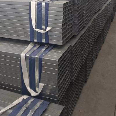 Cina Forza Peso leggero Zinc Magnesio Anodizzato Alluminio Tubo rettangolare Resistente alla corrosione in vendita