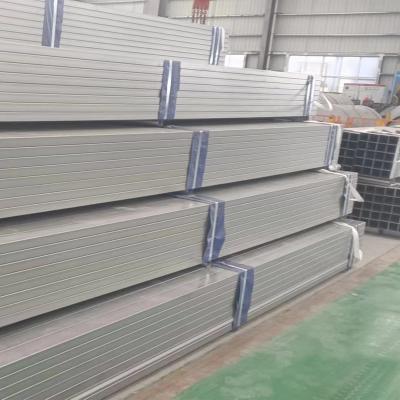 Cina Forza Peso leggero Zinc Magnesio Anodizzato Alluminio Tubo rettangolare Resistente alla corrosione in vendita