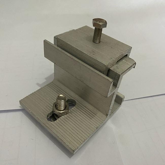Custom aluminum embedded parts in construction application