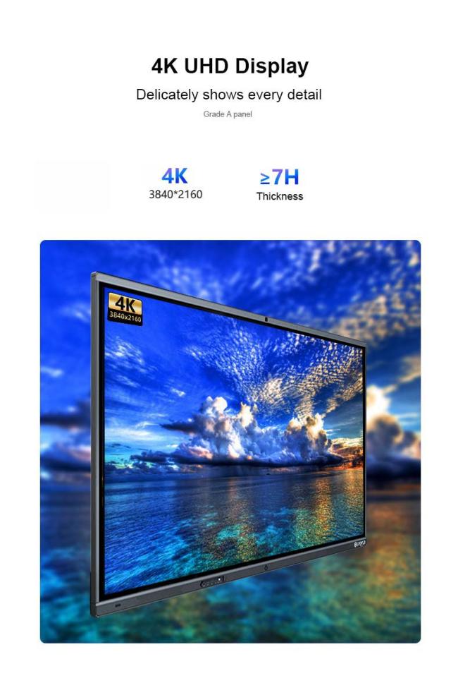 Interactive touch screen 