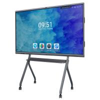 China 65 Inch 4K LCD Screen Teaching Smart Interactive Touch Screen Whiteboard for sale
