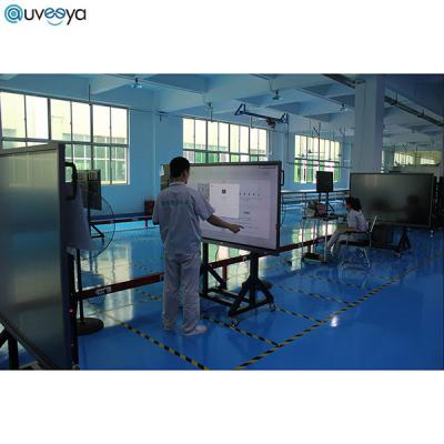China 16GB Multi Touch LED Digital Interactive Flat Panel Display 75Inch For School for sale