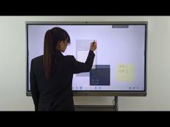 Tableau blanc interactif futé infrarouge d'OS de reconnaissance précise de geste double