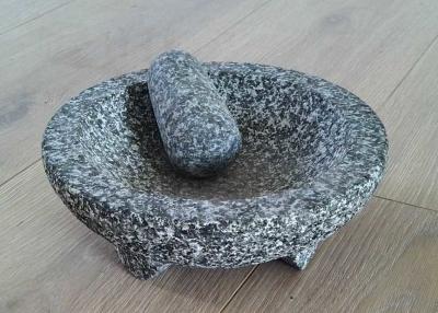 China Kitchen Spice Mahlstein Mörser und Stößelpresse Knoblauchstampfer 20 cm zu verkaufen