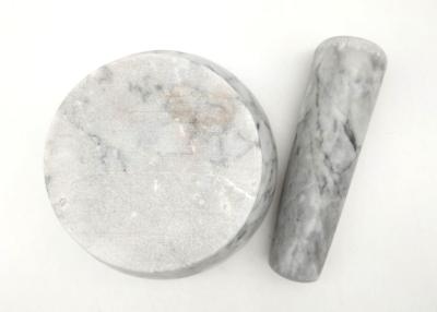 中国 ナチュラル カーブ マーブル ストーン すり鉢とすりこぎ ポリッシュ キッチン ツール 販売のため