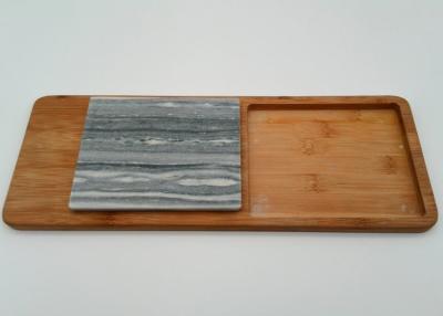 China Mármore de pedra bonito Eco material de bambu de Placemats amigável para cortar o fruto à venda