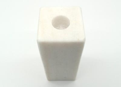 Cina Supporti di candela della pietra del partito di cena, supporti di marmo del candeliere 5 x 5 x 13 cm in vendita