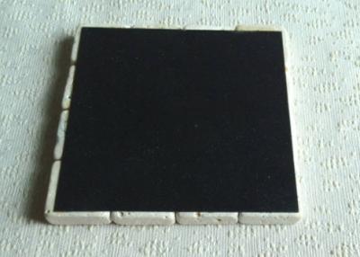 Cina Gli elementi naturali beige della decorazione di compleanno dei sottobicchieri del travertino hanno ruzzolato rivestimento in vendita
