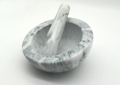 Китай Миномет и пестик серого цвета Dia 16.5cm H9cm каменные для специй трав продается