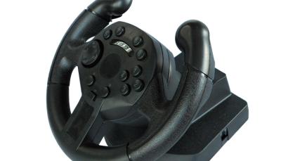 China Mini Wired USB Video Game Steering Wheel for Direct-X / X-input for sale