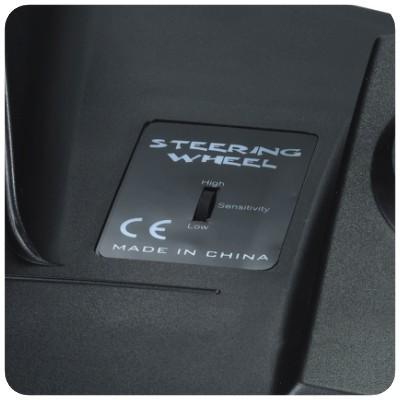 Double Vibration Feedback Driving Game Steering Wheel Compatible Window 98 / Me