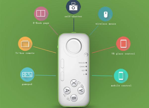 無線遠隔ジョイスティックのコントローラー、IOS Bluetooth人間の特徴をもつGamepadのスマートな電話
