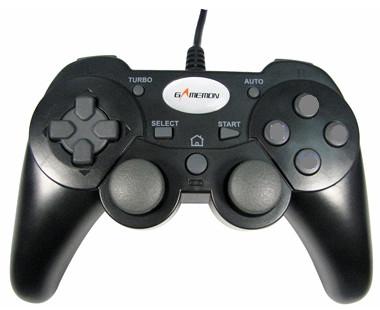 アナログのGamepad無線USBのゲームのコントローラーは二倍になりますGamemon Directinput/Xinput 2.4G 3