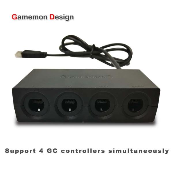 Wii U任天堂スイッチのためのNGCのビデオ ゲームのコンバーターのGamecubeのコントローラーのアダプター