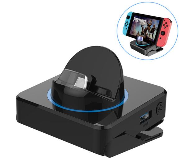 任天堂スイッチと互換性があるスイッチ速い充電器およびドック