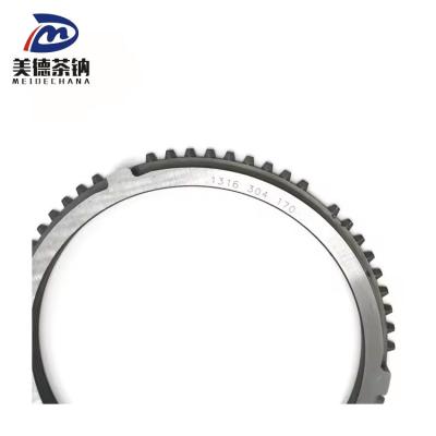 Cina 16s/150mm/151mm Trasmissione per camion Dimensione standard Anello di trasmissione sincronizzatore 1316 304 150 in vendita