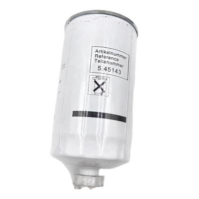 Cina OE NO 545143 Elemento di filtraggio del carburante per macchine da costruzione per camion pesanti in vendita