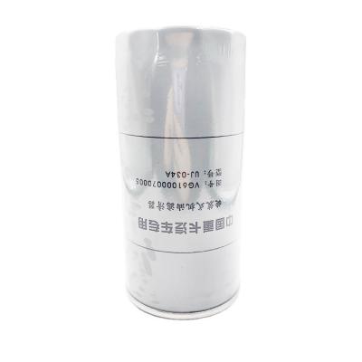 Κίνα Περιγραφή Εναλλακτικά εξαρτήματα βαρέων φορτηγών Φίλτρο ελαίου VG6100070005 για εξαρτήματα κινητήρα προς πώληση