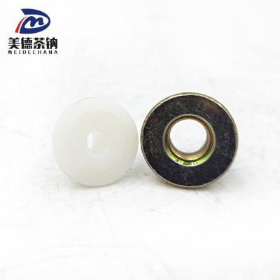 China Zinc Plated Hex Serrated Nut Fasteners CQ32606 Standard and Customized Length Options for sale