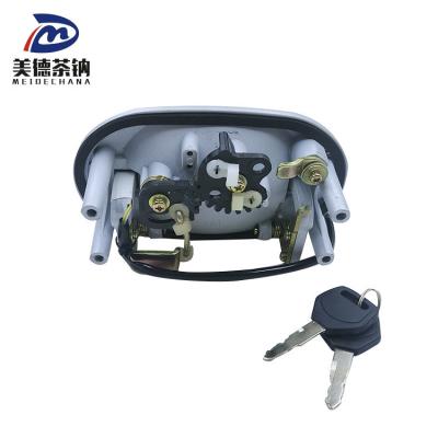 China Cerradura de la puerta del conductor de aleación de aluminio estándar para piezas de repuesto de automóviles públicos en el modelo de autobús en venta