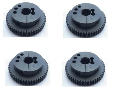 China DH80-5 Excavator Spline Gear Coupling 12T 100×65 Rubber Coupling For Pump for sale
