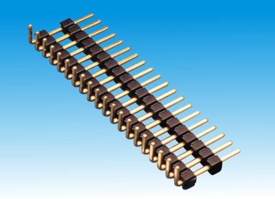 Cina tipo diritto connettore di fila doppia dell'intestazione di Pin di 2.54mm del PWB di LCP placcato oro in vendita