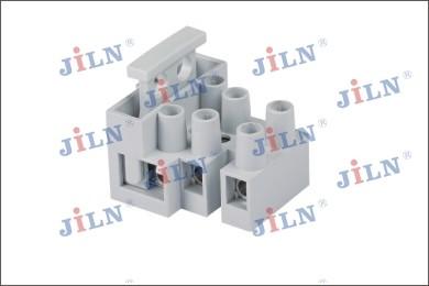 Cina Il blocchetto terminali 6 della barriera di 2 file posiziona 14 l'AWG 12.10mm 25 un ad alta resistenza in vendita