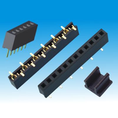 China 2,0 milímetros de la sola fila de la echada H 2,0 del jefe del conector de tipo femenino de SMT en venta
