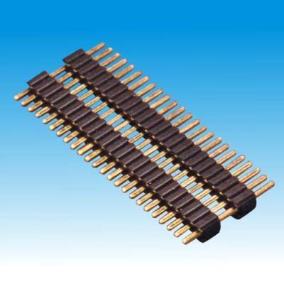 Cina angolo retto diritto di singola fila del distanziatore del bordo 0.40SQ di 1.27mm in vendita