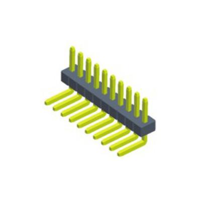 Cina Prestazione d'ottone della stalla di SMT di fila dell'intestazione singola 1.27mm funzionale di Pin in vendita