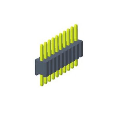 Cina angolo retto diritto di singola fila dell'intestazione di Pin 0.40SQ di 1.27mm in vendita