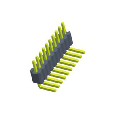 Cina angolo retto diritto di singola fila dell'intestazione di Pin 0.40SQ di 1.27mm in vendita