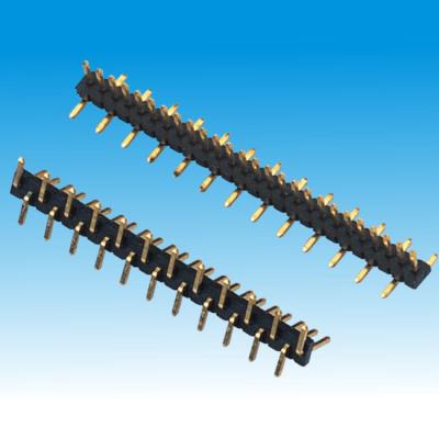 Cina fila SMT dell'intestazione di Pin 0.40SQ di 1.27mm singola in vendita