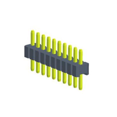 中国 1.27mm 0.40SQ Pinヘッダーの単一の列SMT 販売のため