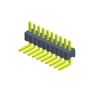 中国 1.27mm 0.40SQ Pinヘッダーの単一の列SMT 販売のため