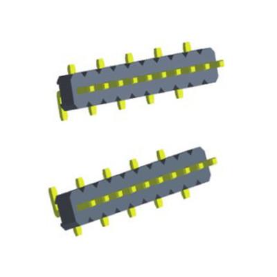China 1.27mm van de de Kopbalschakelaar van Speldpcb de Dubbele Hoge Precisie van SMT van de de Rij Rechte hoek Te koop