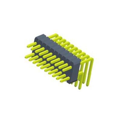 Cina connettore dell'intestazione del PWB di 1.27*2.54mm SMT, intestazione doppia di Pin di fila della corrente nominale 1AMP in vendita
