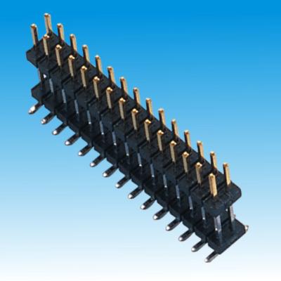 Cina Annerisca l'applicazione doppia del PWB di fila del distanziatore minimo del connettore 1000mΩ dell'intestazione del PWB di 2mm in vendita
