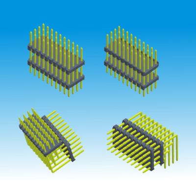 Cina angolo retto diritto tetrastico dell'intestazione di Pin di 2.00mm in vendita