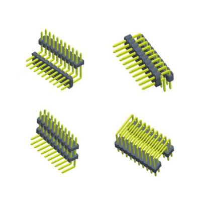 中国 2.54mm Pinヘッダーの二重列SMT 販売のため