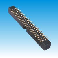 China 2mm Pitch Box Header SMT Connector Height 5.7mm Gold Flash Tray Pack for sale