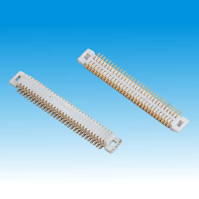 中国 コネクター ポリエステルLCPに乗る50Pin男性H1.2 8 0.5mm PCB板 販売のため