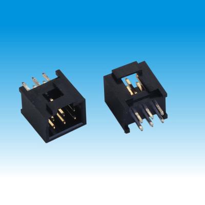 Китай Черный заголовок коробки PCB 500VAC 3AMP 6P 2.54mm прямой продается