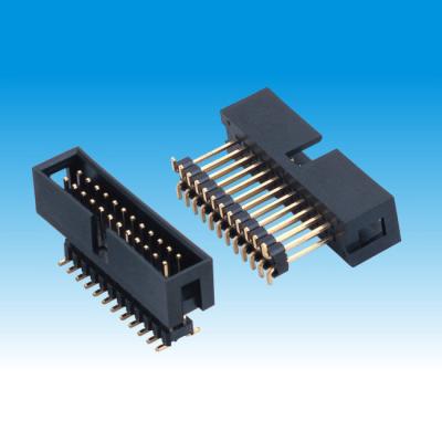 Китай Латунный соединитель заголовка SMT коробки 1000VAC 3AMP 2.54mm продается