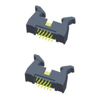 China 1.27x2.54mm 500VAC 3.0AMP Ejector Header Straight Connector PCB Mount for sale