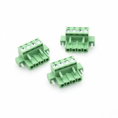 Cina blocchetti terminali Pluggable femminili PA66 di 5.08mm JL2EDGKCM per il PWB in vendita
