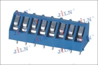 China De zink Geplateerde Eindblokken M2.5 PA66 300V PBT 5.00mm Hoogte JL330 van PCB Te koop