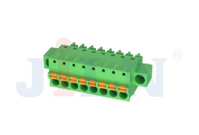 Cina Acciaio Pluggable della spina M4.0 del passo dei blocchetti terminali di posizione dello Sn 6 dell'Au 3.81mm in vendita