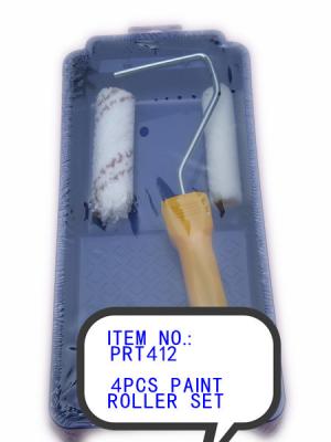 China 7pcs Paint Rollers Covers Durable Coating Roller Brush Wall Painting Tools Roller Sleeve for sale